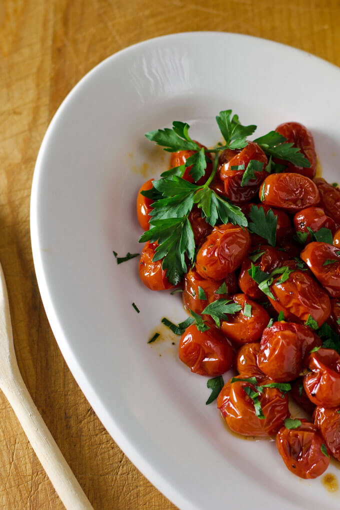 Simple Roasted Tomatoes | Cook Eat Well