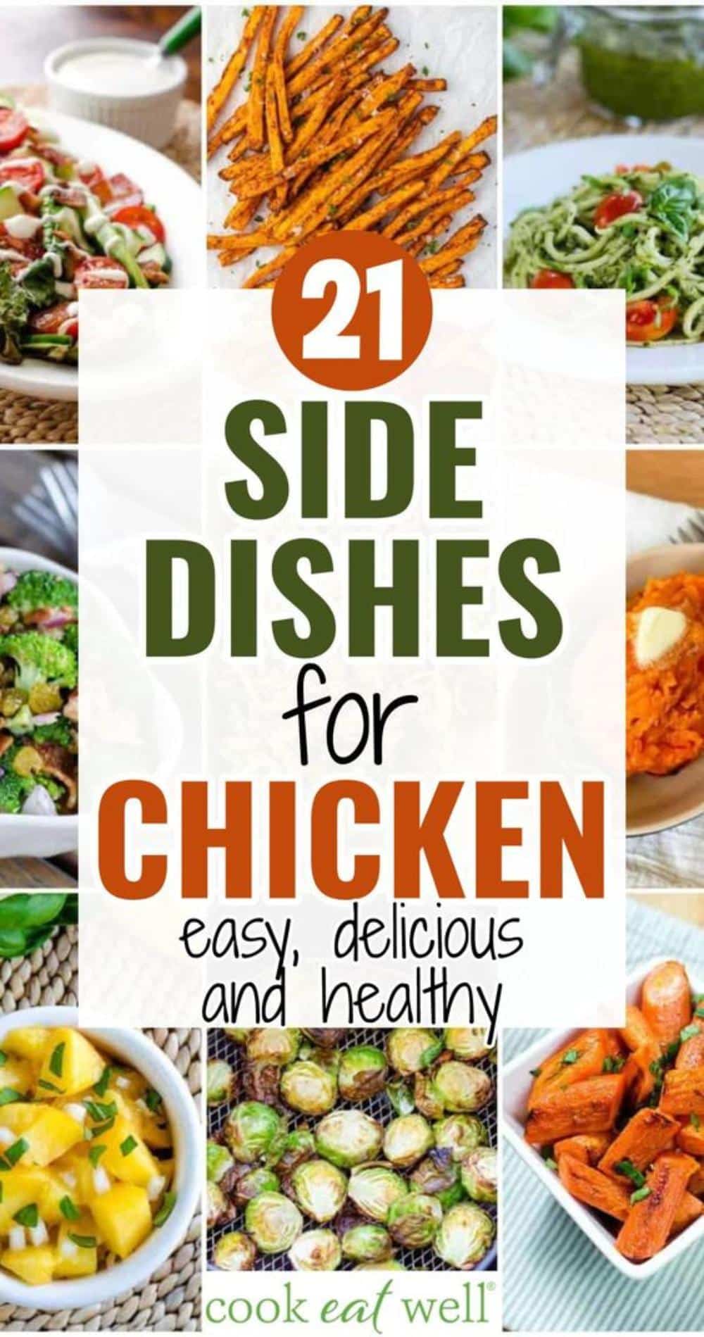 21 Side Dishes For Chicken: Easy, Delicious, And Healthy - Cook Eat Well
