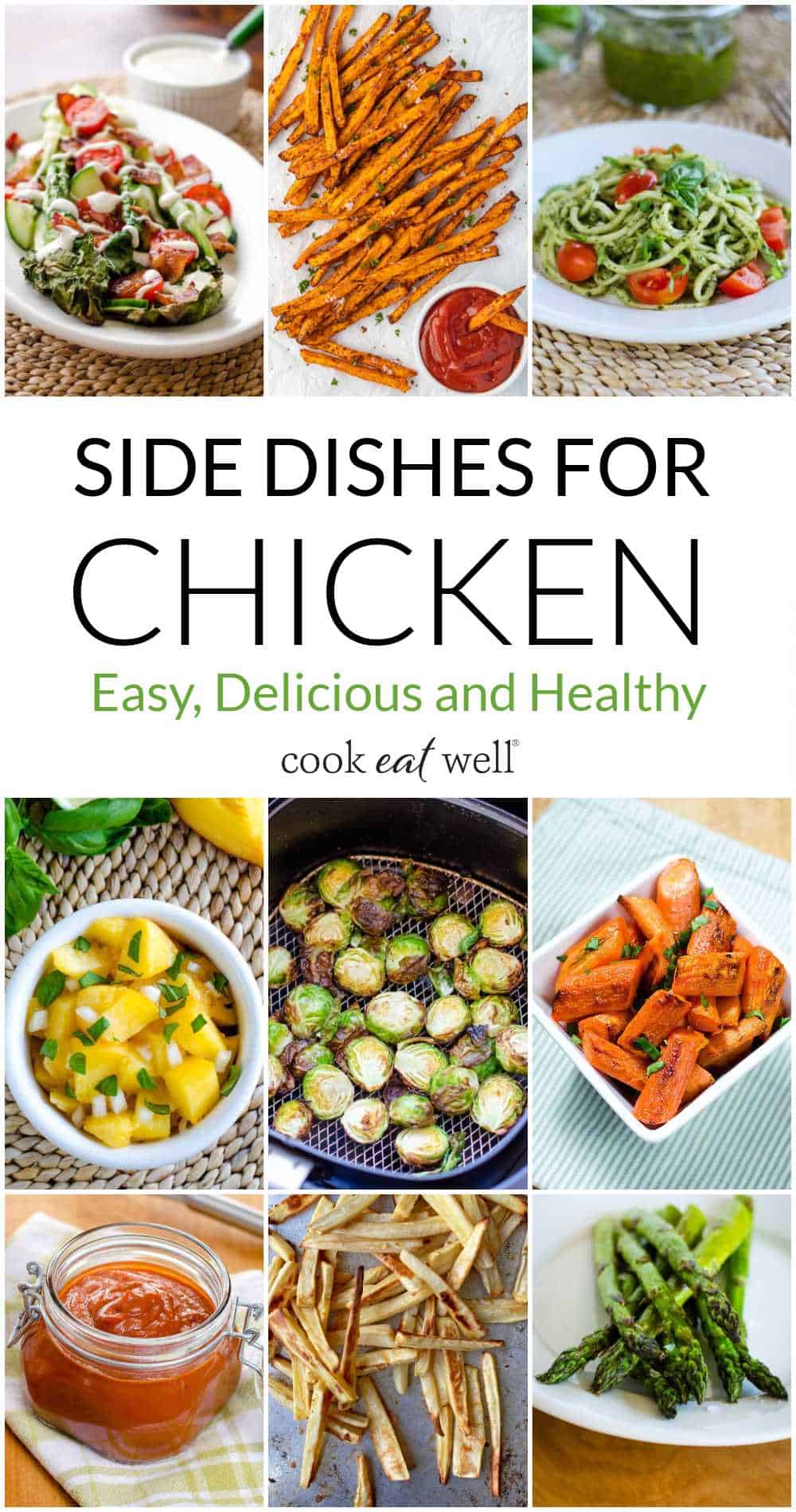 21 Side Dishes For Chicken: Easy, Delicious, And Healthy - Cook Eat Well