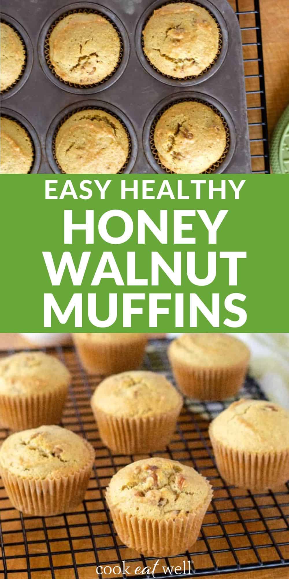 Easy Honey Walnut Muffins Recipe - Food Buzz Daily