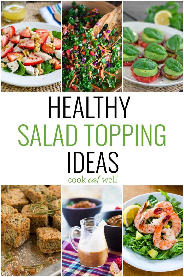 21 Healthy Salad and Toppings Ideas To Try Now - Cook Eat Well