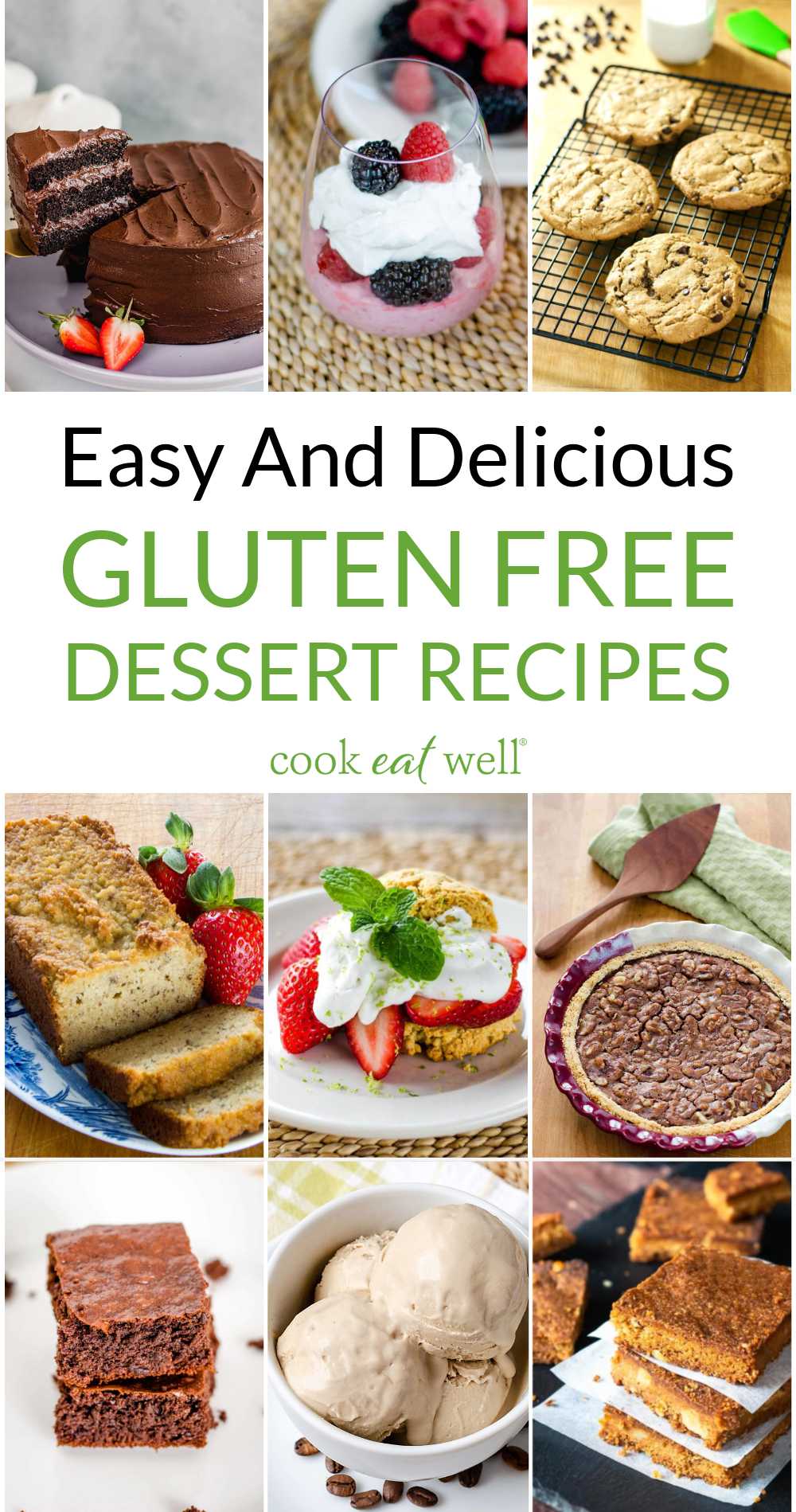 25 Easy and Delicious Gluten Free Dessert Recipes - Cook Eat Well