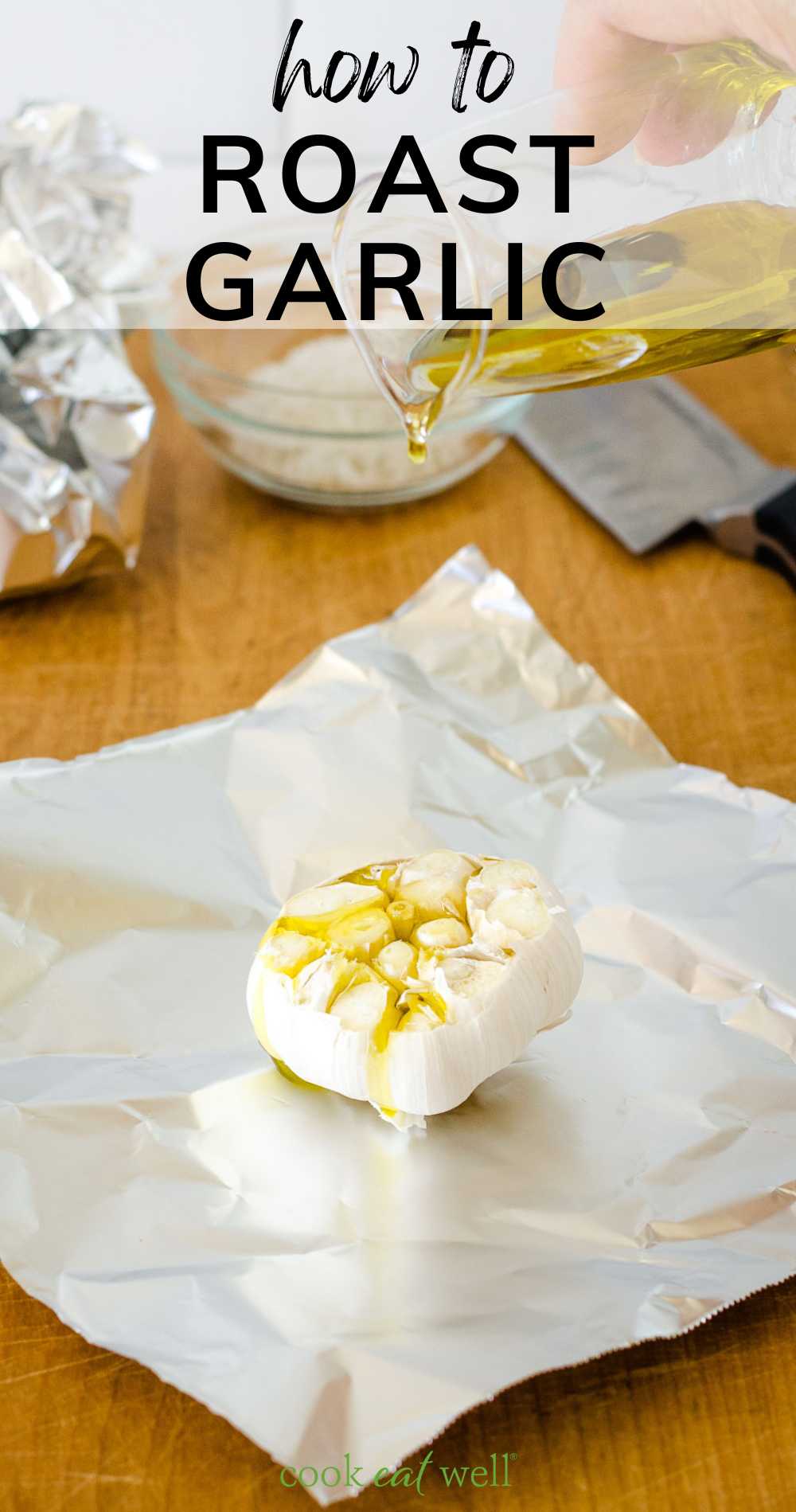 How To Roast Garlic on the Grill - Cook Eat Well