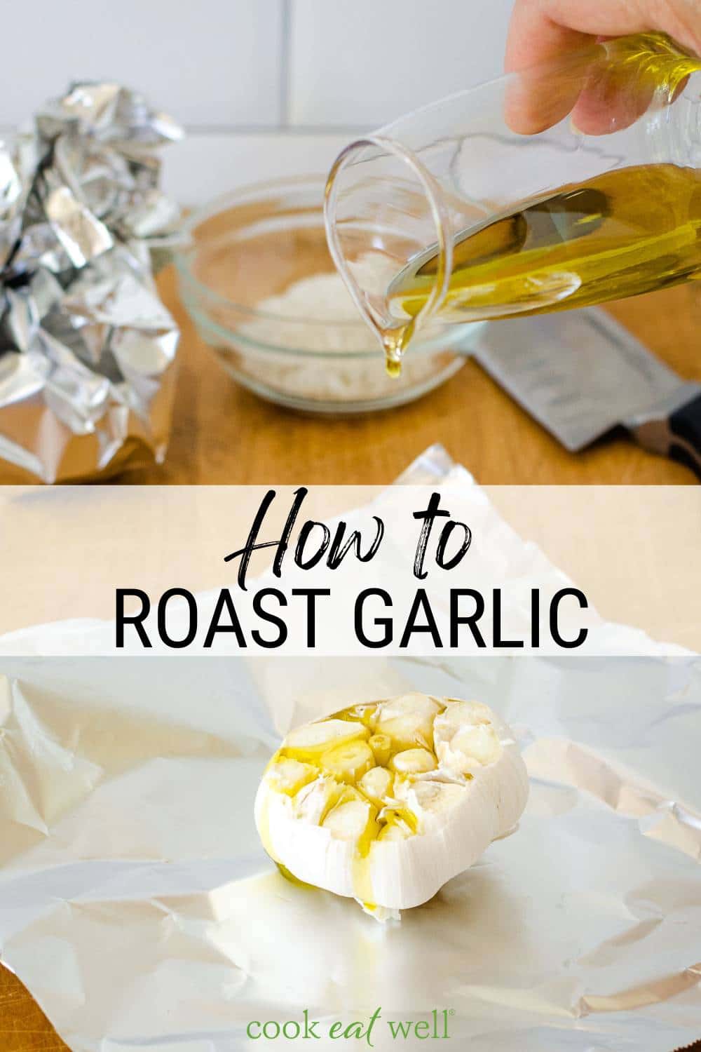 How To Roast Garlic on the Grill - Cook Eat Well