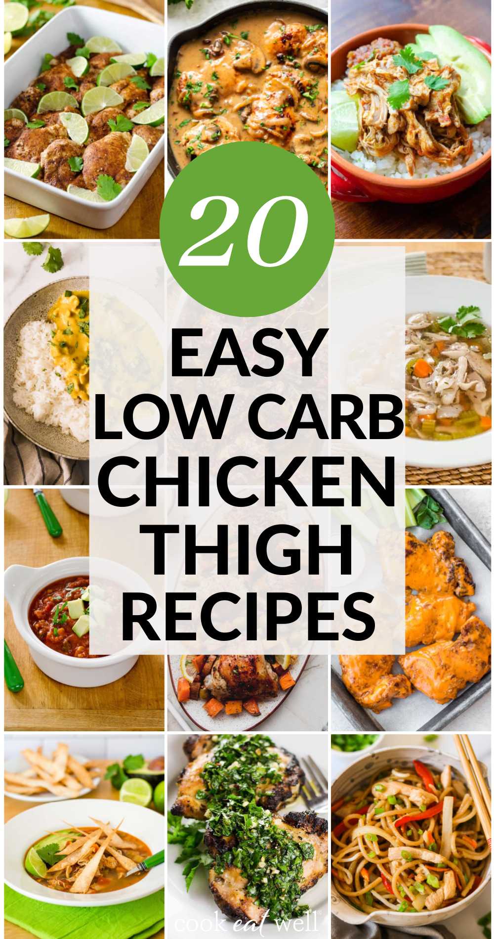 20 Boneless Chicken Thigh Recipes (Easy & Low Carb) - Cook Eat Well