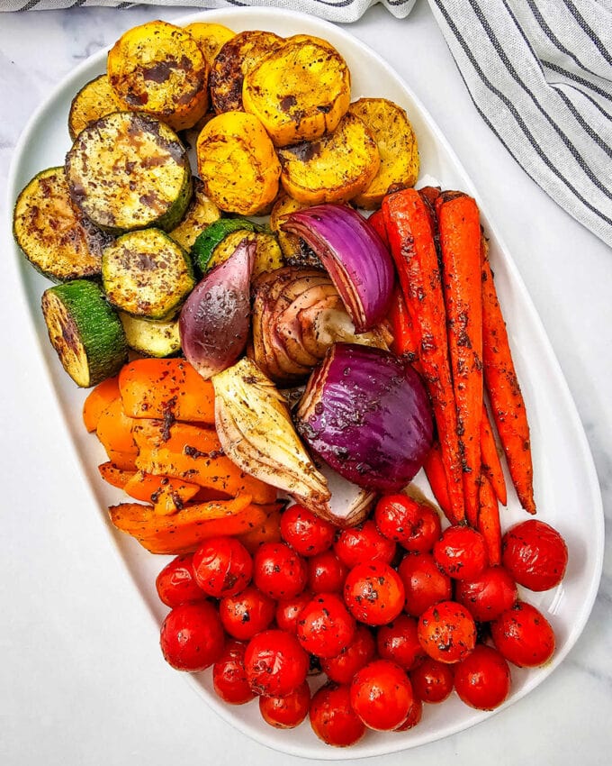 Easy Marinated Grilled Vegetables - Cook Eat Well